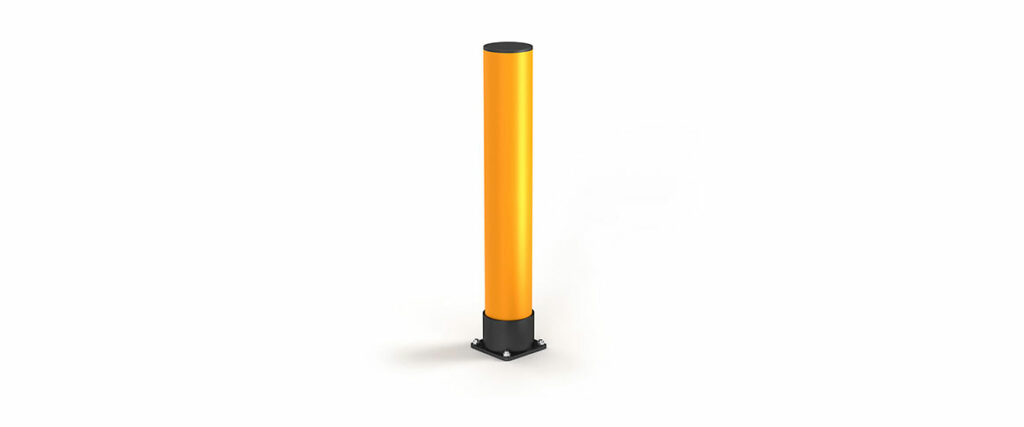 Single Bumper Pedestrian Barrier - Ampere System
